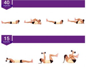 Exercises to look fantastic in a bikini from the fitness guru Kayla ...