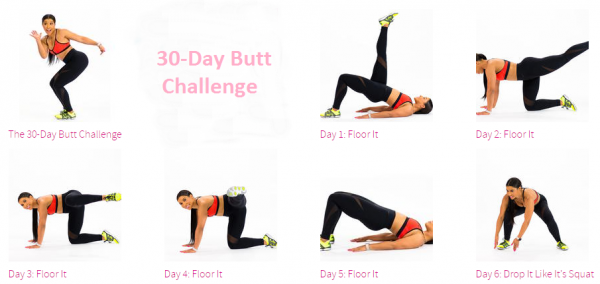 The 30-Day Butt Challenge To Get Your Body In Perfect Shape - Women Daily Magazine