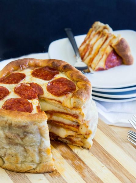The Most Unique Cake Ever: Pizza Layer Cake Perfect for the Pizza ...